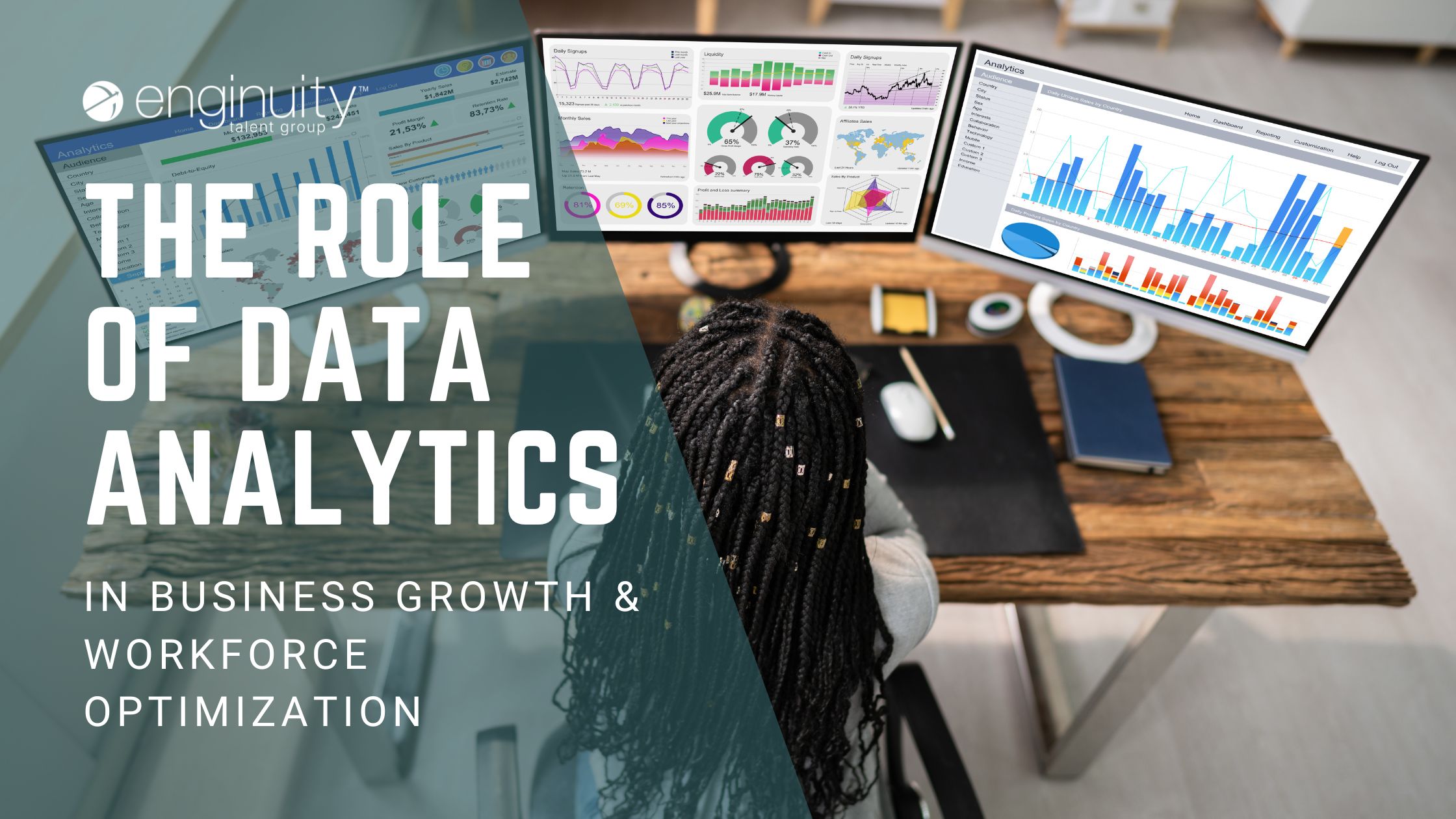 The Role of Data Analytics in Business Growth & Workforce Optimization | Enginuity Talent Group